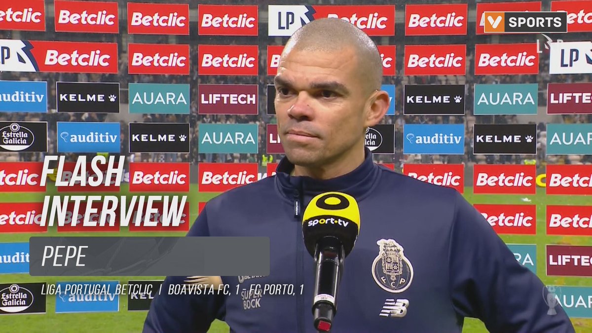 Pepe furioso na flash-interview deixa bicadas a várias pessoas e a ...